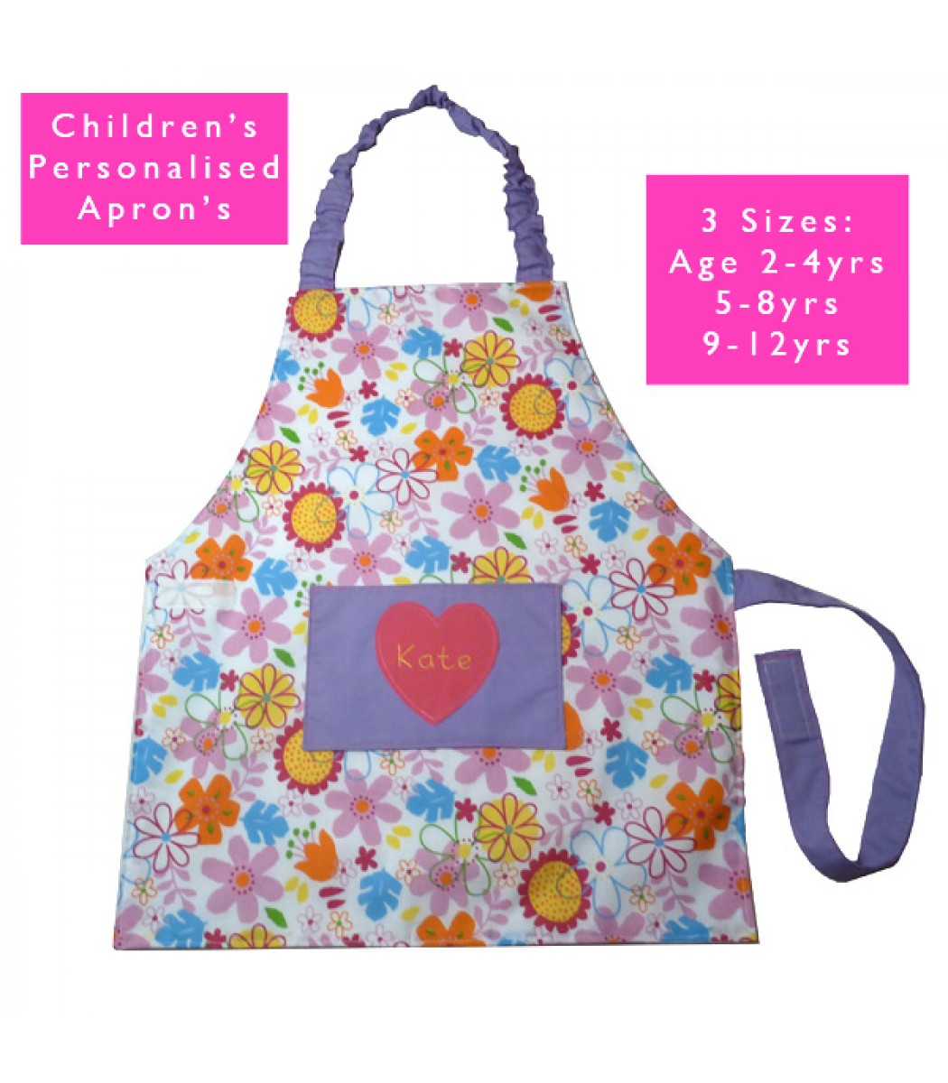 Personalised Children's Aprons - 3 sizes